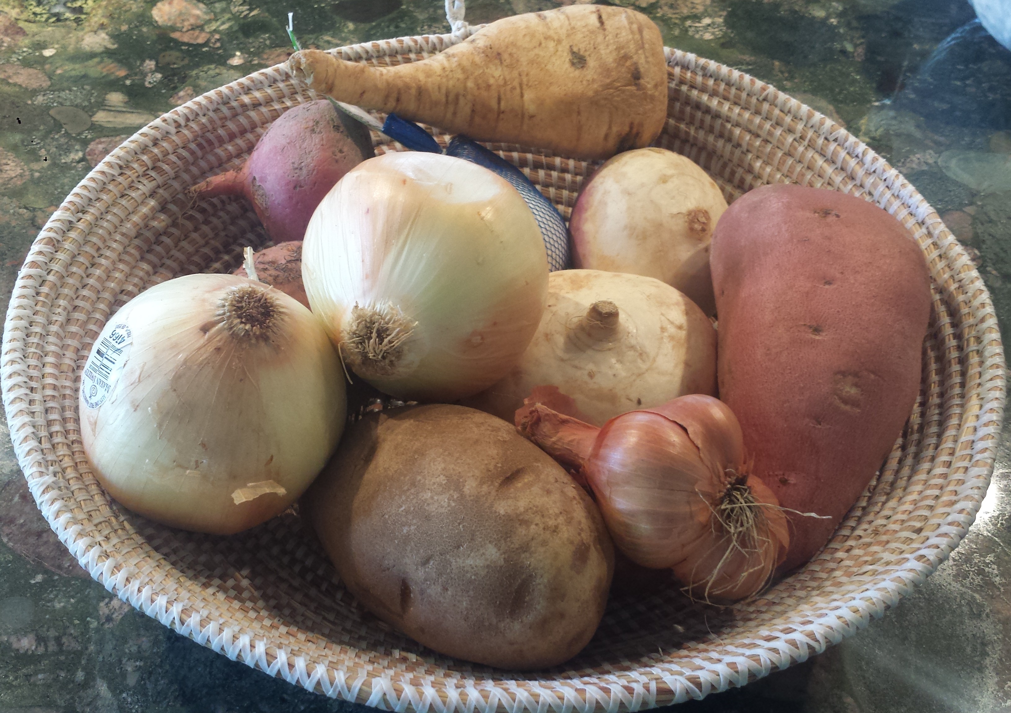 Wheatless Wednesday – Root Vegetable Tian with Goat Cheese and Crispy ...