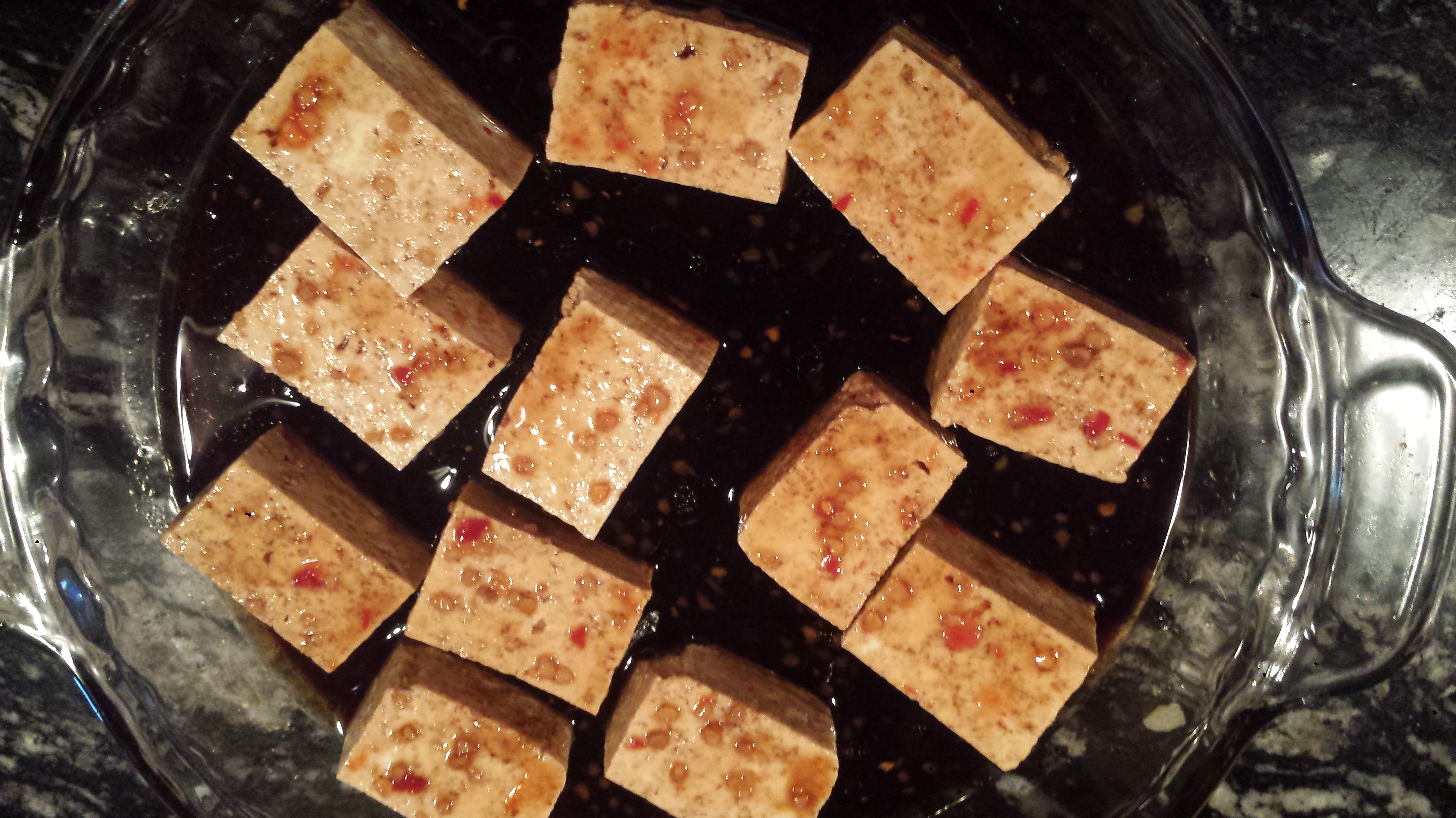 Meatless Monday – Spicy Tofu and Mandarin Skewers | goodmotherdiet