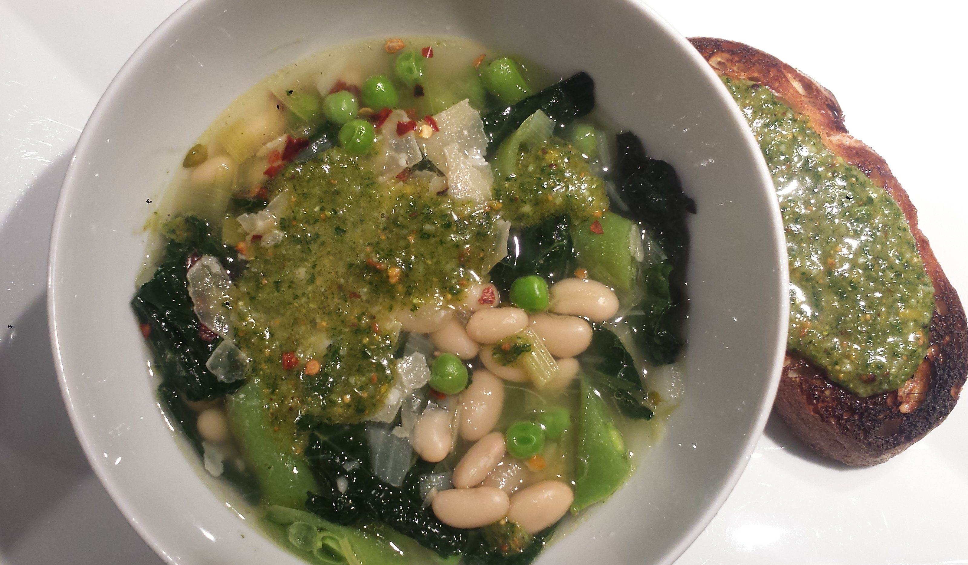 Meatless Monday – Minestrone Verde with Spring Vegetables | goodmotherdiet